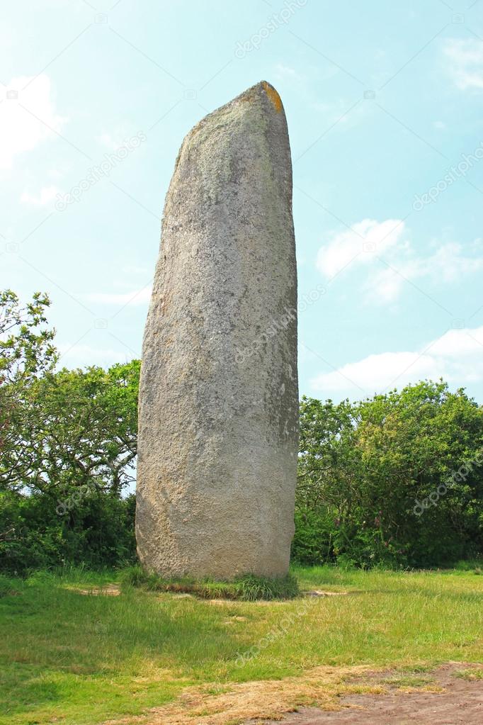 Menhir de Kerloas — Foto de stock © joachimopelka #62861229