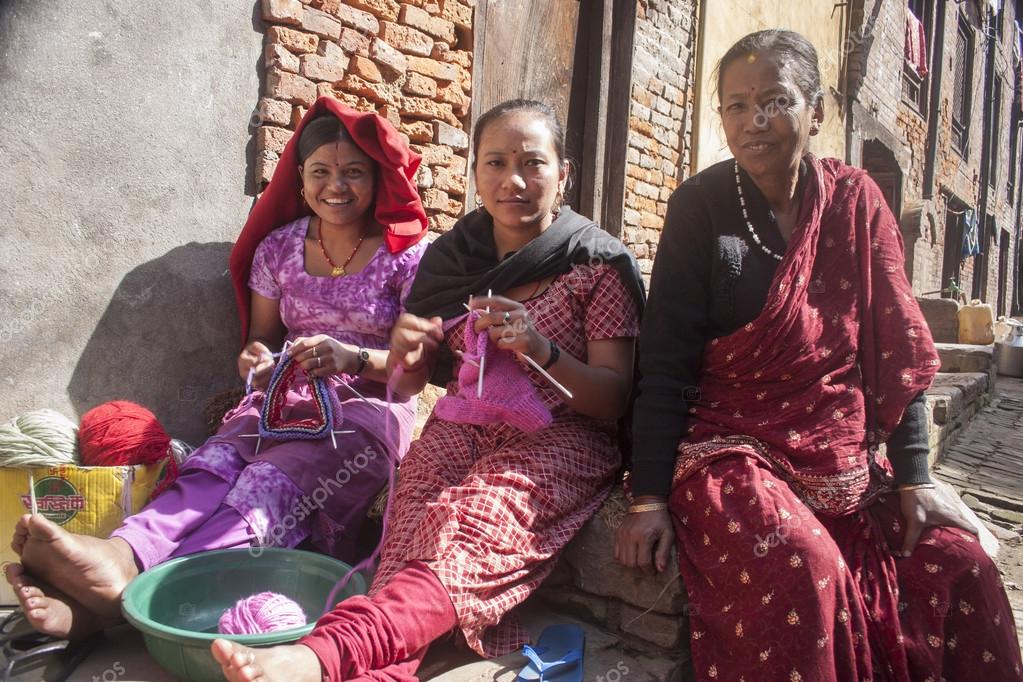 Nepalese Women Working