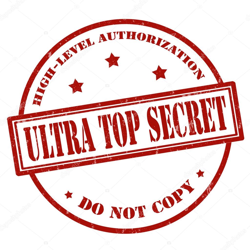 Ultra Top Secret Stock Vector by ©carmen_dorin 118788378