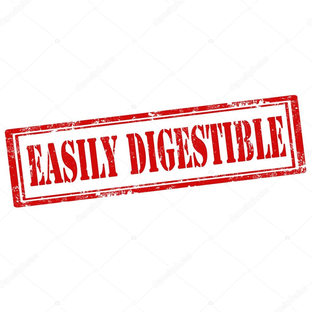 Easily Digestible-stamp Stock Vector by ©carmen_dorin #60801743