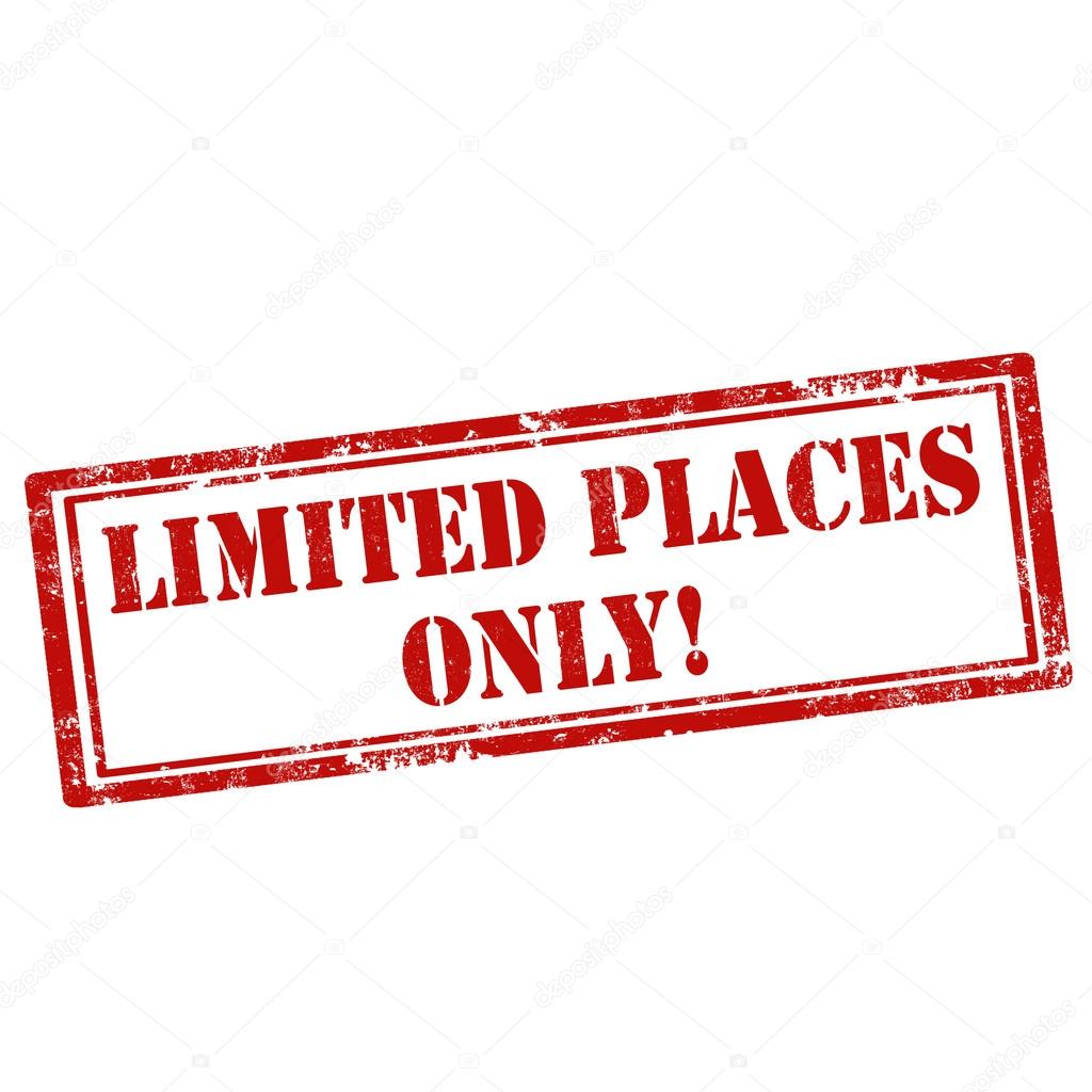 Limited Places Only! Stock Vector by ©carmen_dorin 99524394