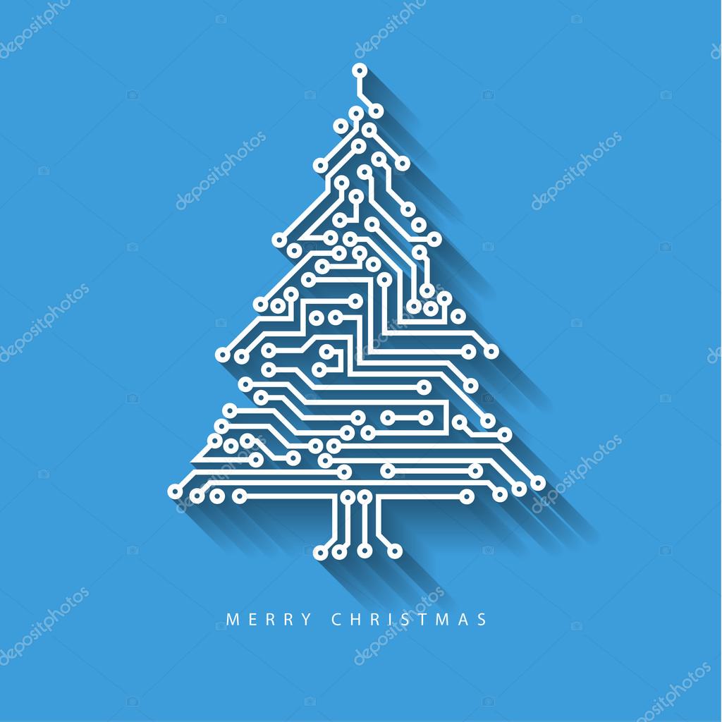 Digital Christmas Tree