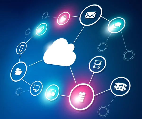 Cloud Network Stock Photo by ©outline205 72400097