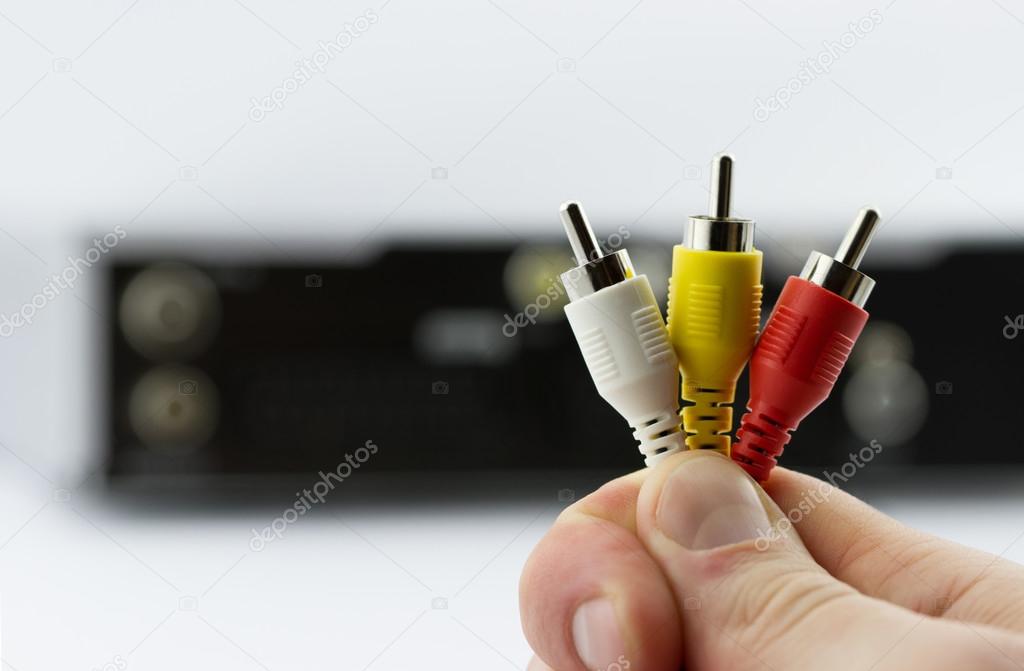 AV cable connectors Stock Photo by ©Rashevskiy 73171457