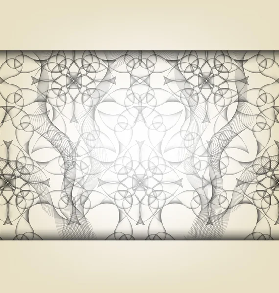 The template pattern for laser cutting decorative panel — Stock Vector ...