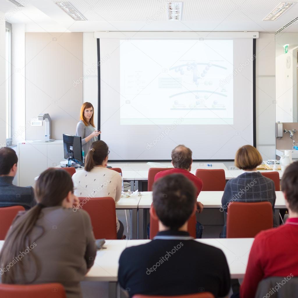 Lecture at university. Stock Photo by ©kasto 100641996