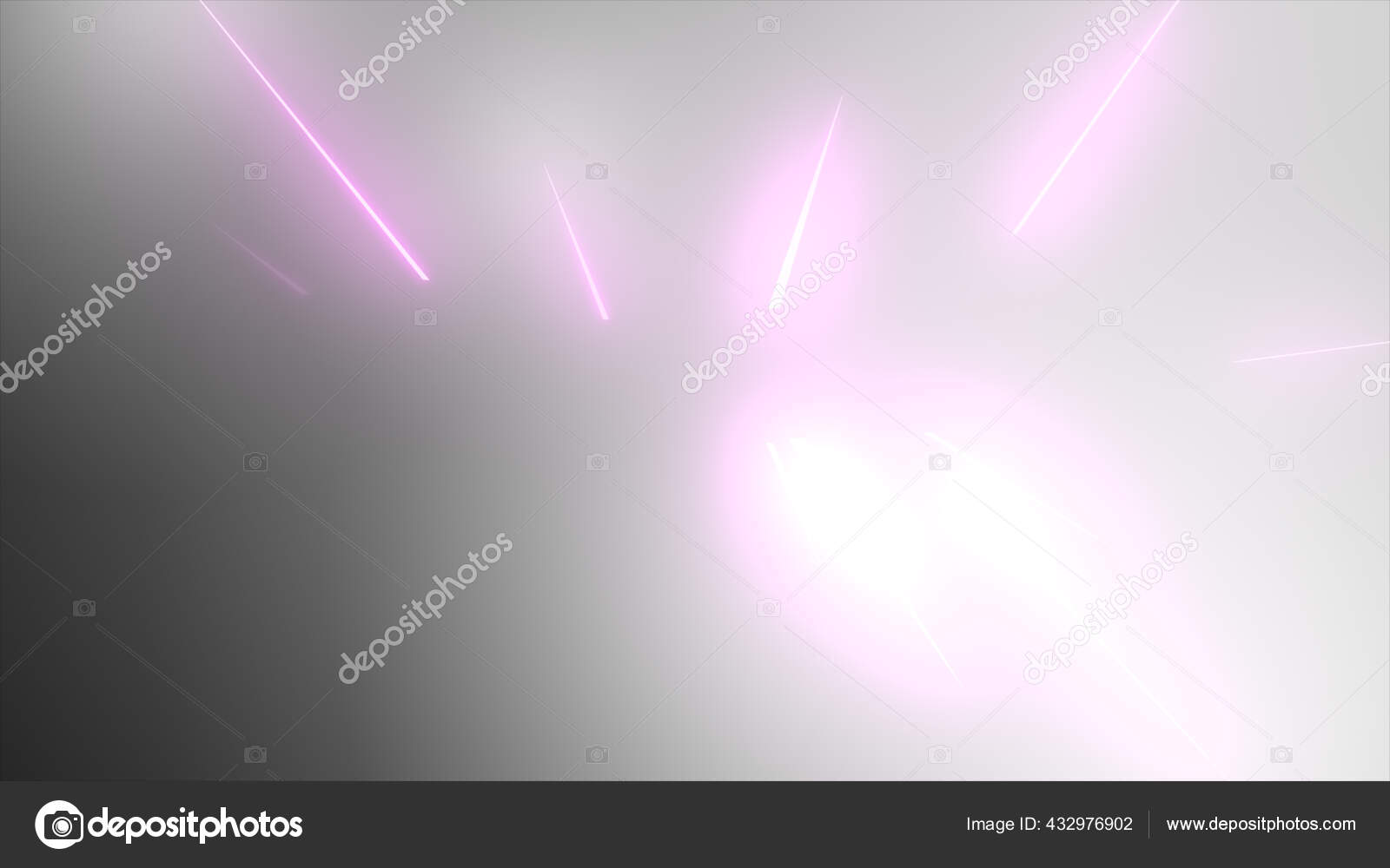Glowing Multi Color Neon Shining Particles String Flow Colored Backdrop ...
