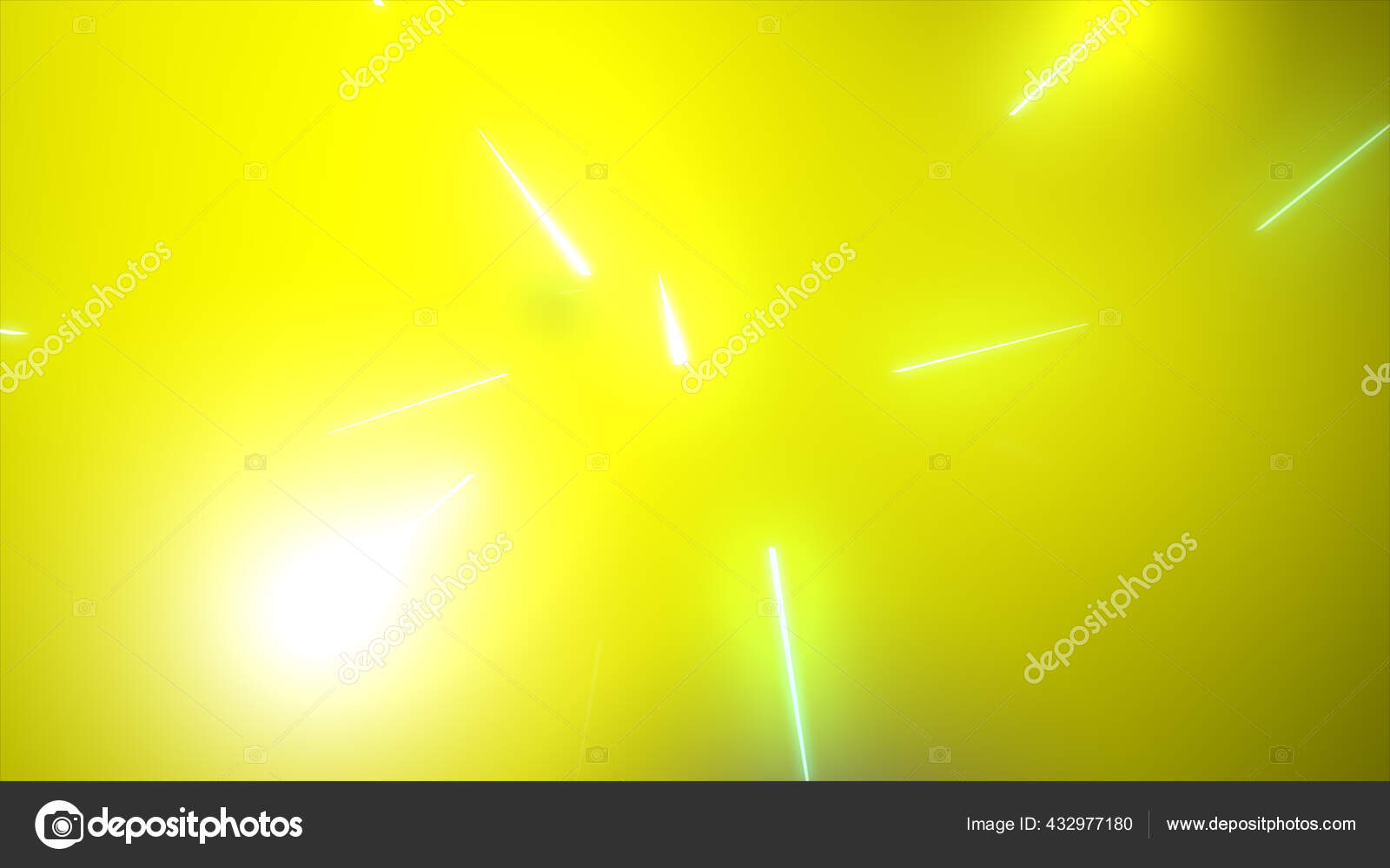 Glowing Multi Color Neon Shining Particles String Flow Colored Backdrop ...