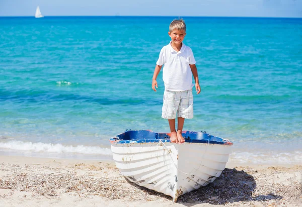 Boy and the caribbean sea Stock Photos, Royalty Free Boy and the ...