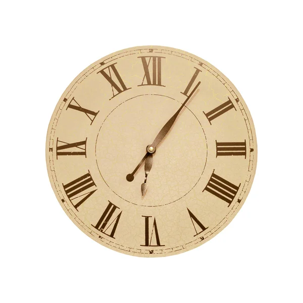 Roman numeral wall clock Stock Photos, Royalty Free Roman numeral wall ...