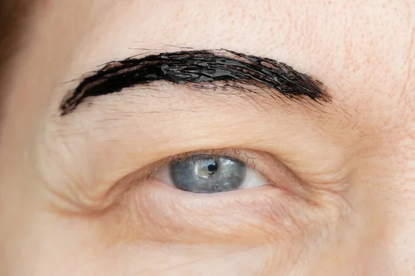 Older woman eyebrows Stock Photos, Royalty Free Older woman eyebrows ...