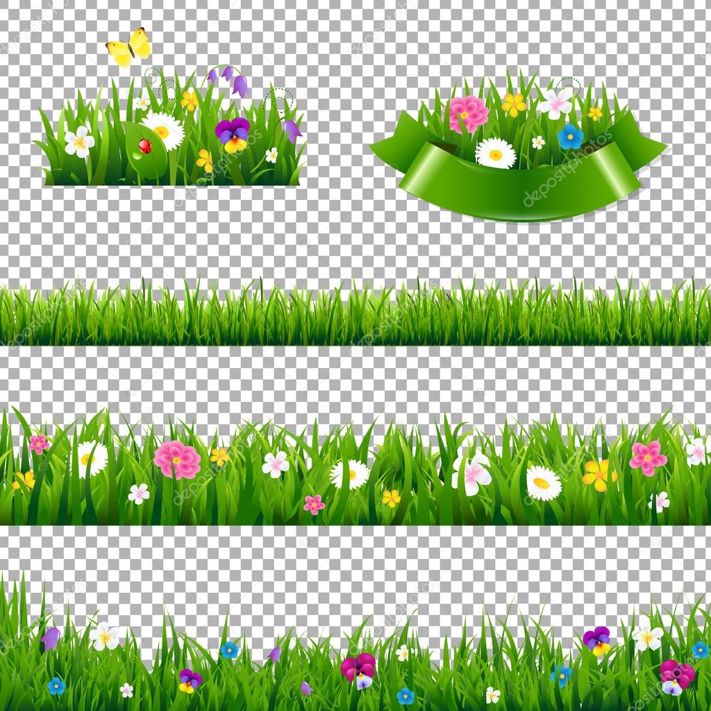 Green Grass Border Clipart