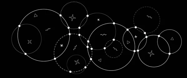 Intersections of circles Vector Art Stock Images | Depositphotos