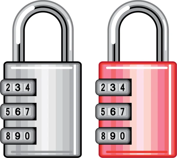 Combination Padlock Clipart