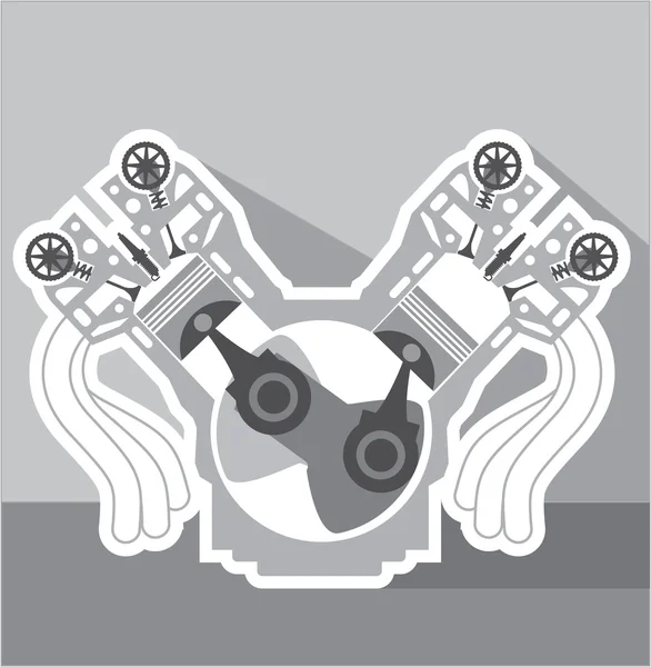 Vector Cartoon Turbo Engine — Stock Vector © mechanik #17649399 Vector Cartoon Turbo Engine — Stock Vector © mechanik #17649399