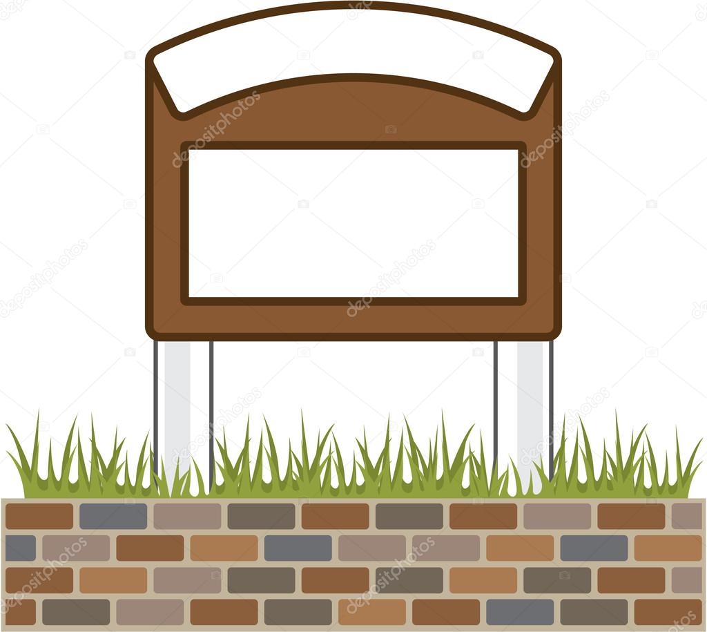 This town sign Vector Blank — Stock Vector © anton_novik #100617476