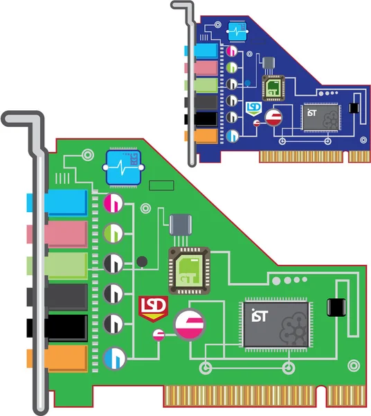 14,488,428 Pc sound card Vector Images | Depositphotos