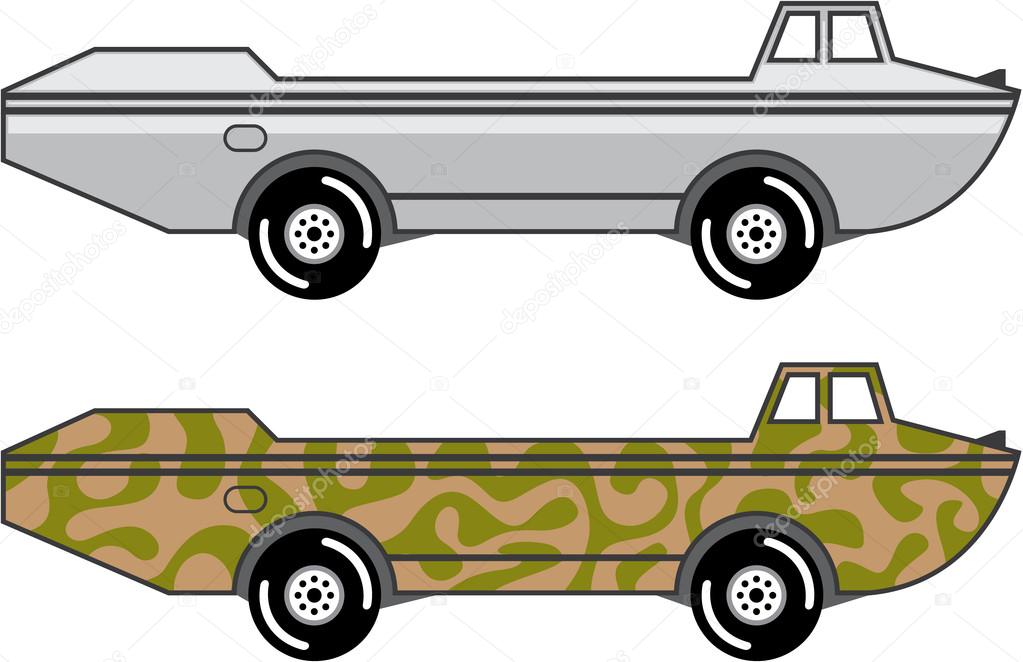 Drawings Of Amphibious 6 Wheel