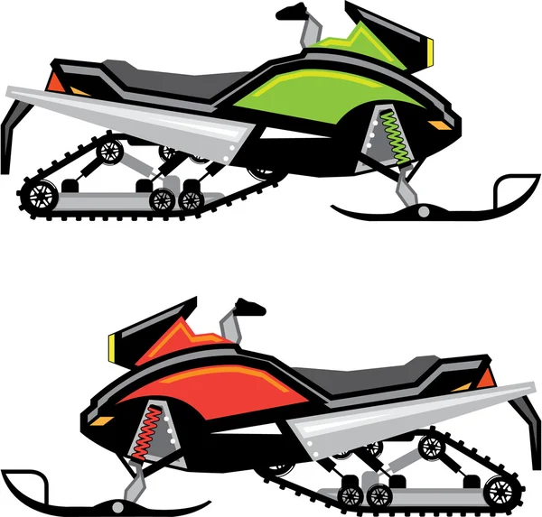 Snowmobile Vector Art Stock Images | Depositphotos