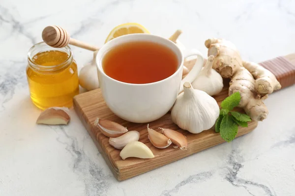 Garlic tea Stock Photos, Royalty Free Garlic tea Images | Depositphotos