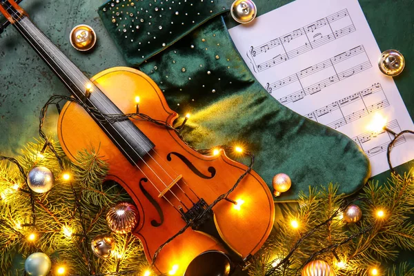 Christmas music instruments Stock Photos, Royalty Free Christmas music ...