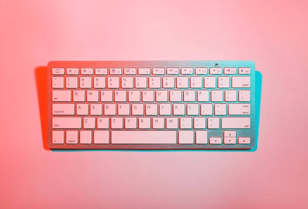 Computer Keyboard Gamepad Color Background Stock Photo by ©serezniy ...