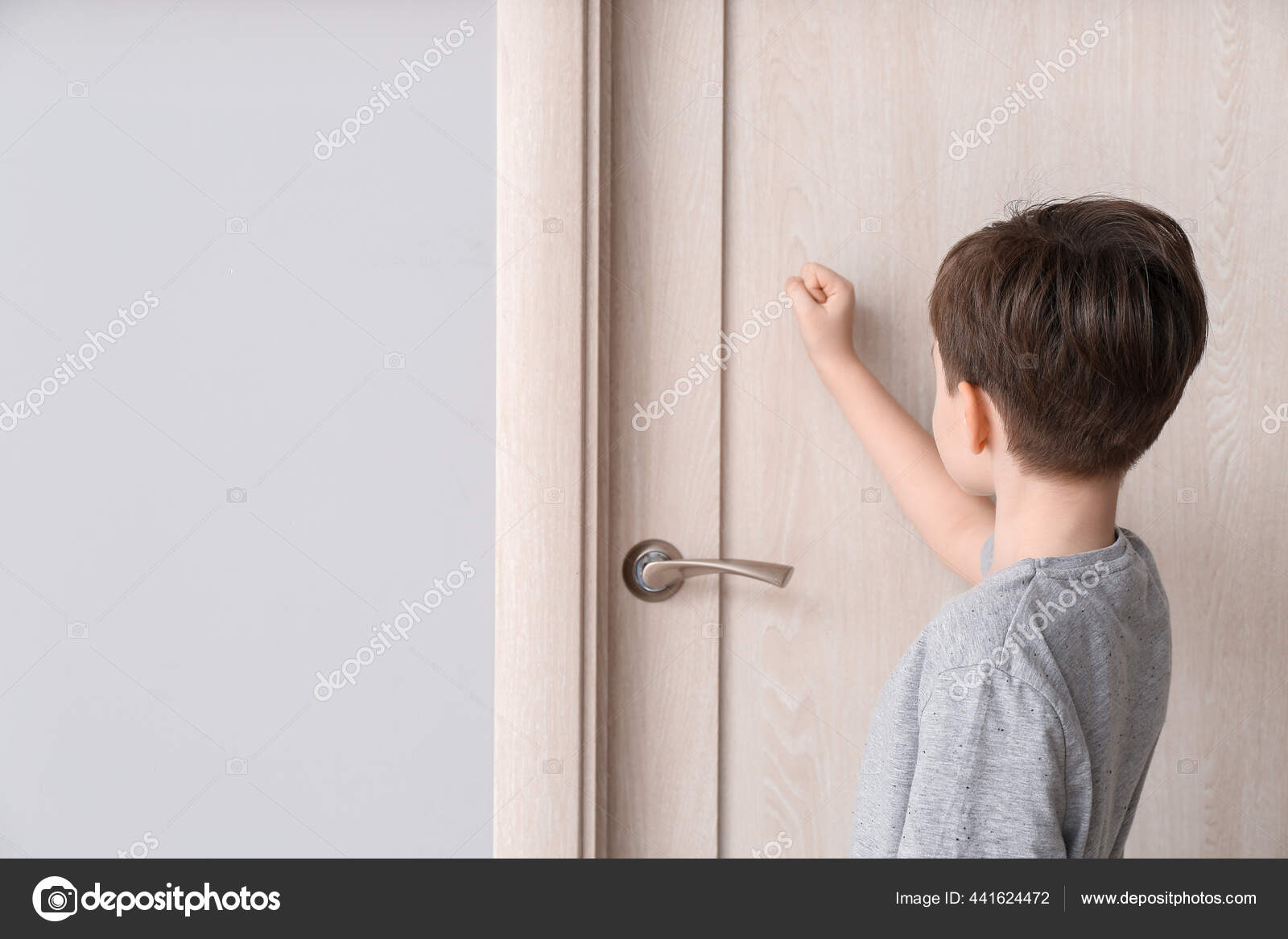 Child Closing Door