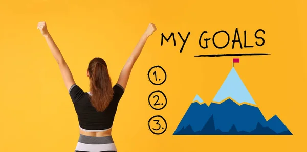 Woman goal setting Stock Photos, Royalty Free Woman goal setting Images ...