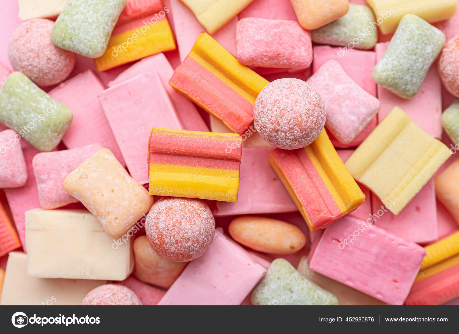 Diferentes Chicles Como Fondo: fotografía de stock © serezniy ...
