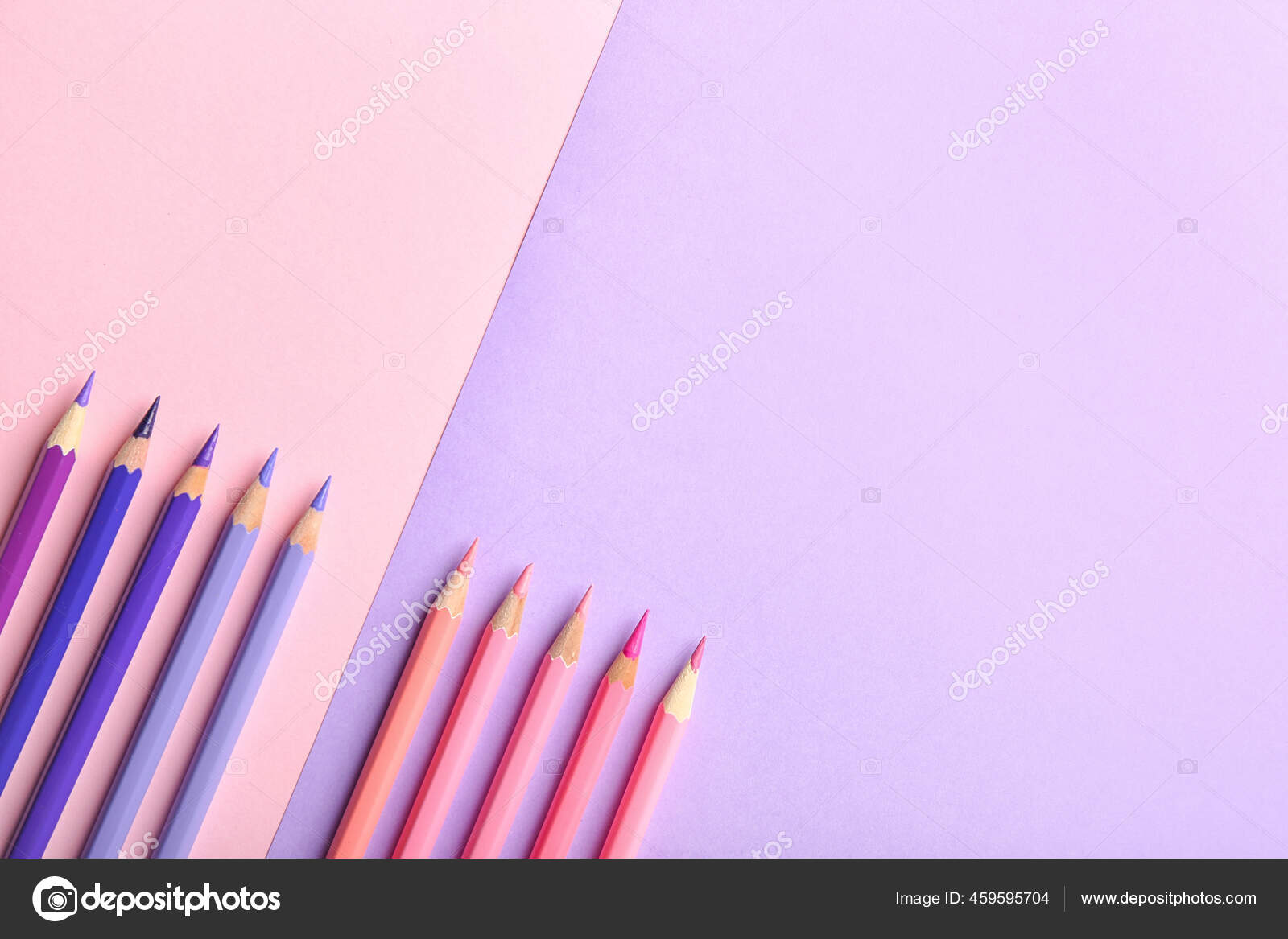 Set Pencils Color Background Stock Photo by ©serezniy 459595704