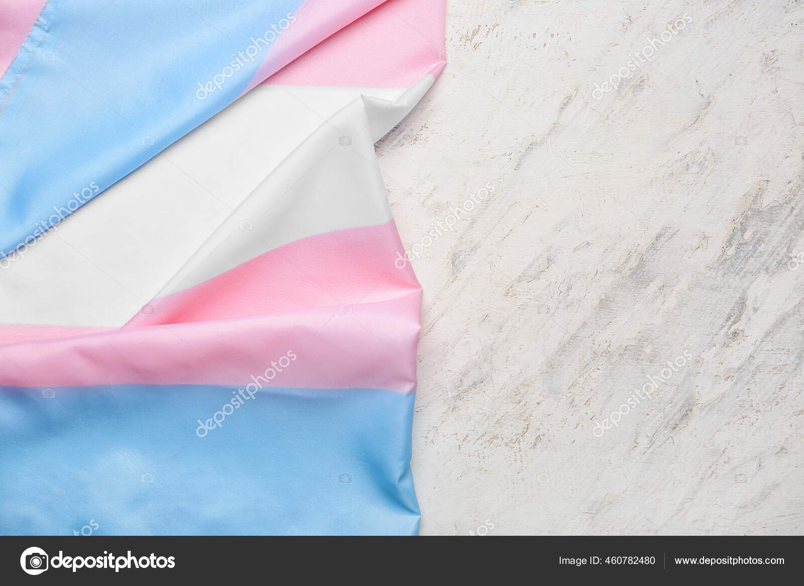 Transgender Flag Light Background Stock Photo by ©serezniy 460782480