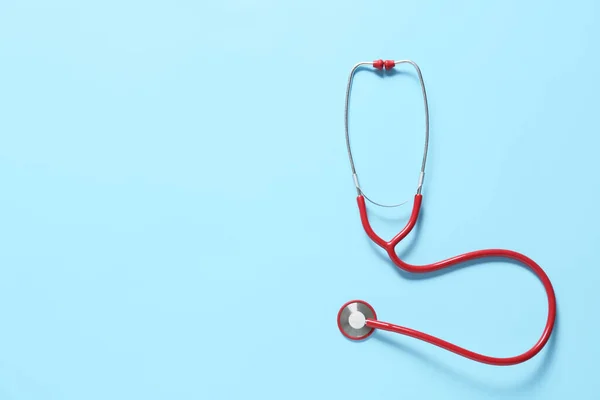 Chalkboard Word Anesthesia Stethoscope Blue Background — Stock Photo ...