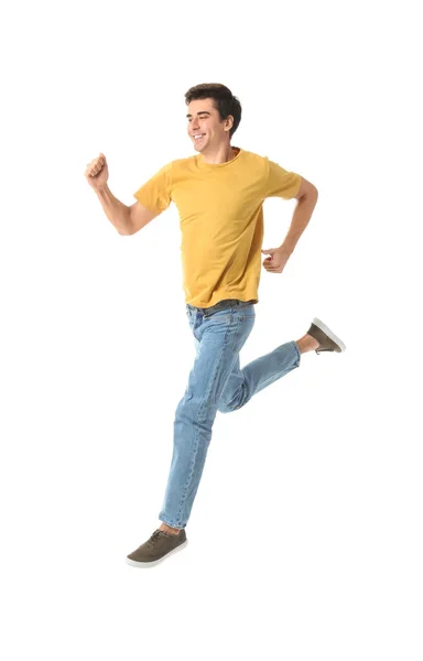 Man jump pose Stock Photos, Royalty Free Man jump pose Images ...