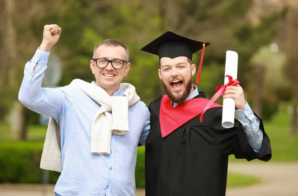 Graduation father son Stock Photos, Royalty Free Graduation father son ...