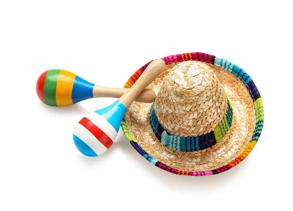 Mexican hats and maracas Stock Photos, Royalty Free Mexican hats and ...