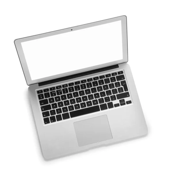 Modern Laptop White Background Stock Photo by ©serezniy 395751558