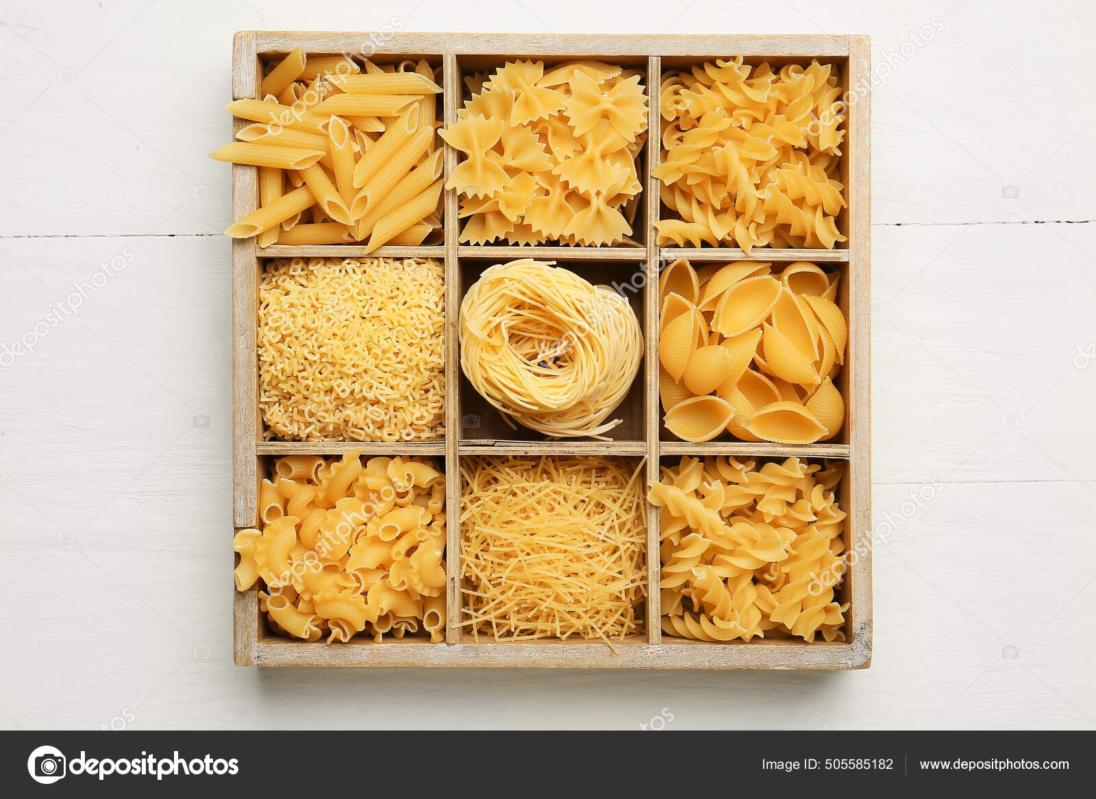 White Box Of Pasta