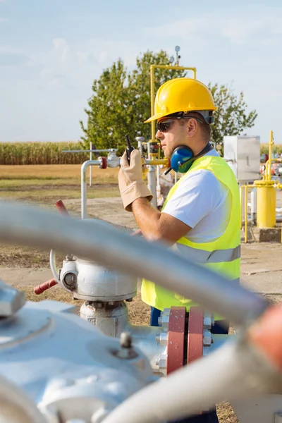 Gas Production Operator - Stock Image - Everypixel