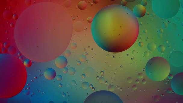 Colorful Moving Bubbles Background