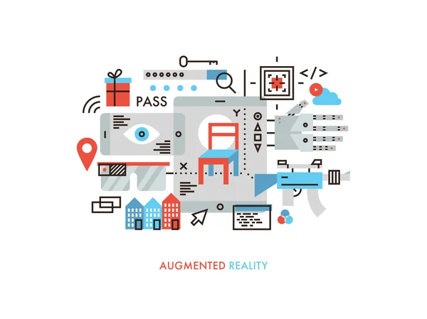 Augmented reality icons set Stock Vector by ©bloomua 65000121