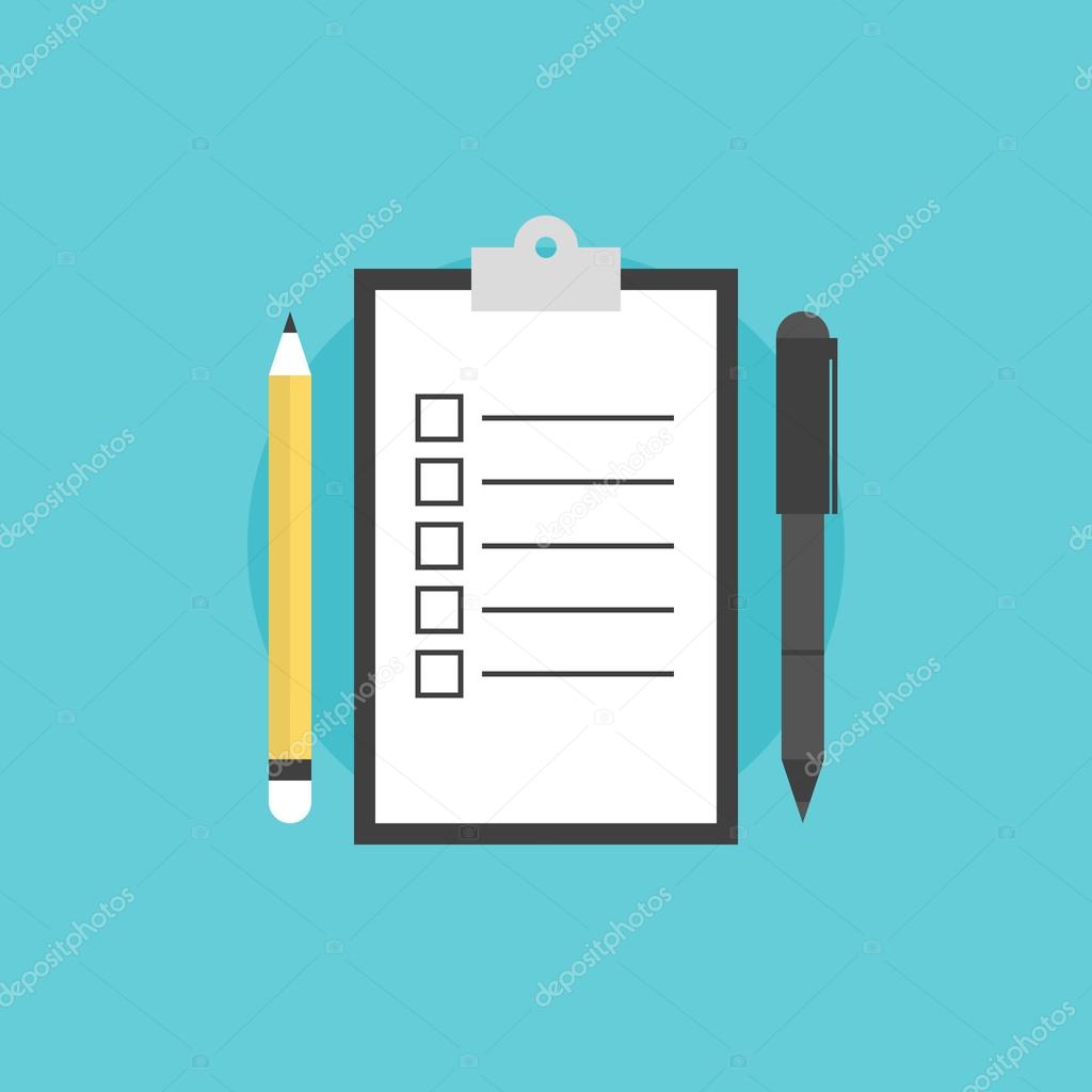Checklist reminder icon Stock Vector Image by ©bloomua #64997927