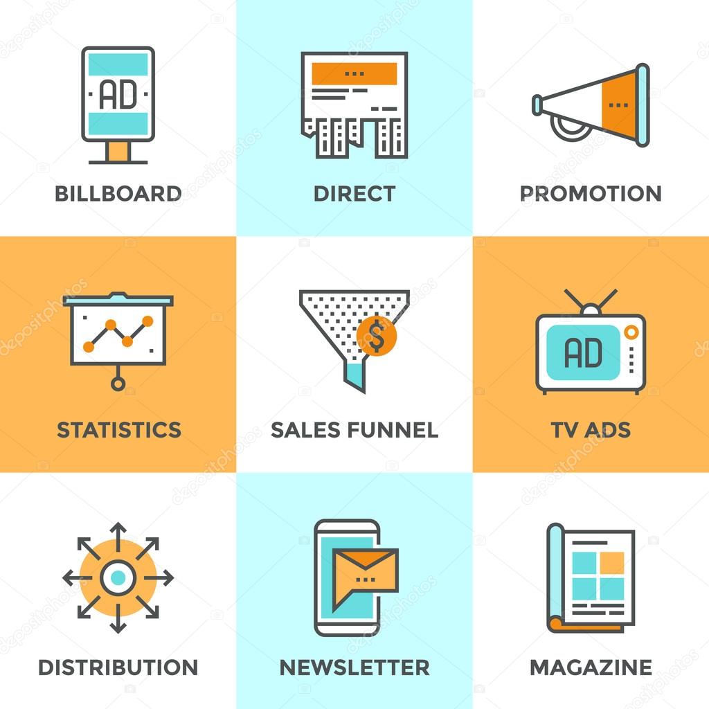 Marketing Channel Icons