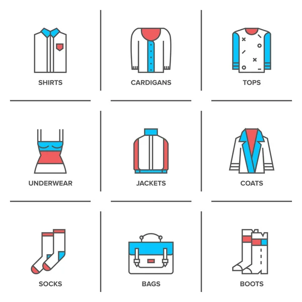 Everyday clothes icons set Stock Vector Image by ©bloomua #66314697