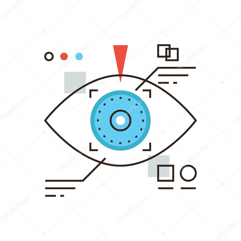 Cyber eye icon concept — Stock Vector © bloomua #70789459 Cyber eye icon concept — Stock Vector © bloomua #70789459