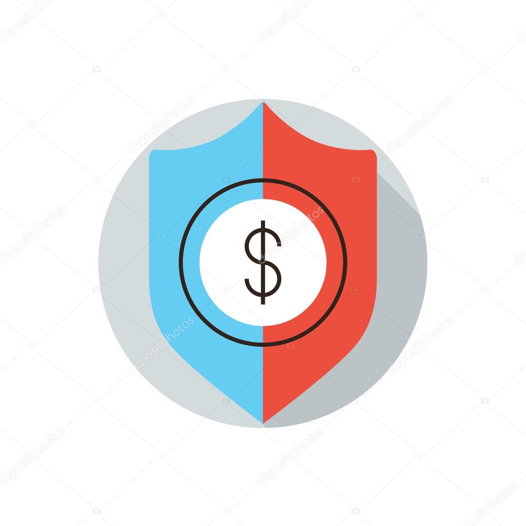 Financial security icon Stock Vector Image by ©bloomua #72656659