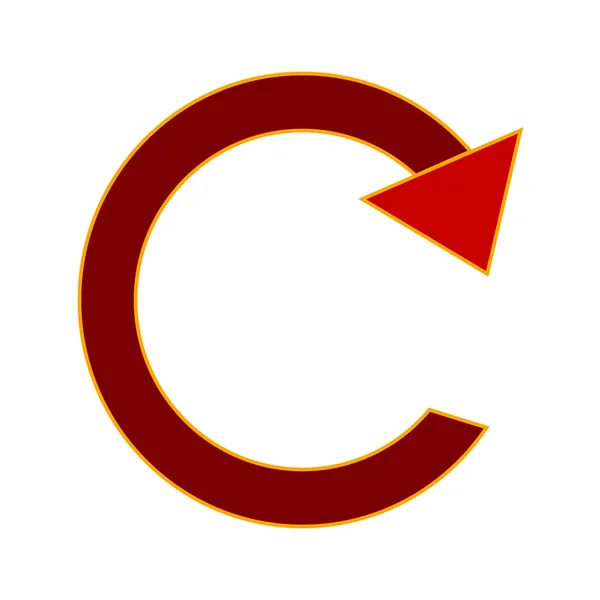 Repeat sign icon Stock Vector Image by ©konstsem #46165335