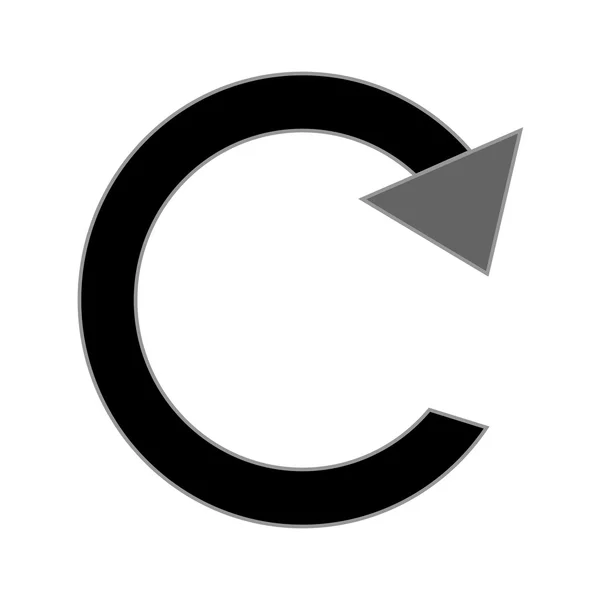 Repeat sign icon Stock Vector Image by ©konstsem #46165335