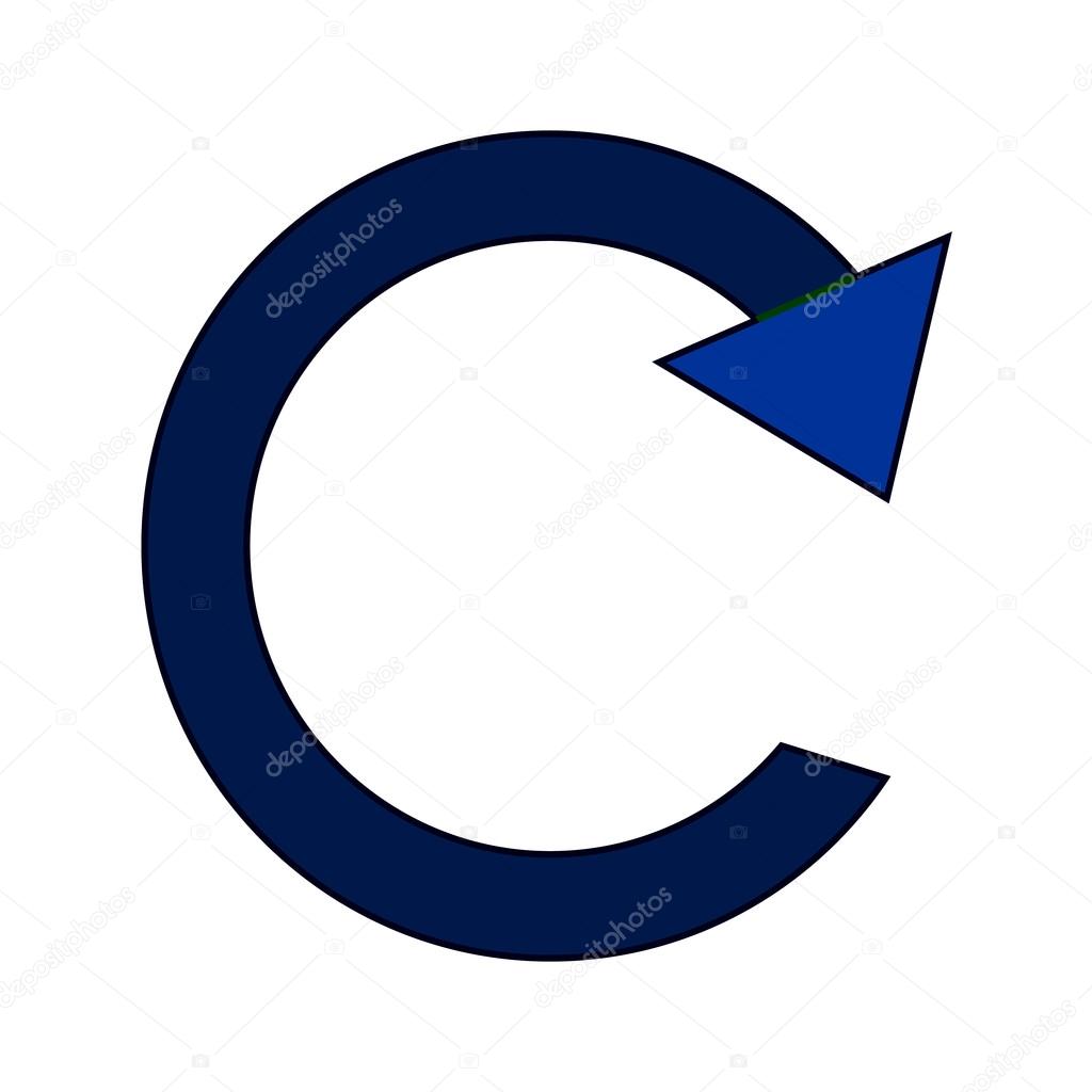 Repeat Symbol Premium Vector | Arrow Refresh Icon Repeat Loop Sign