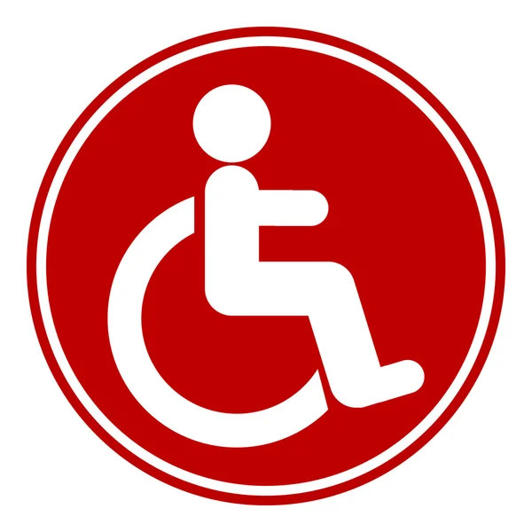Disabled Logo Red
