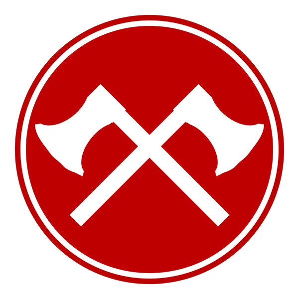 Crossed axes button. Stock Vector Image by ©konstsem #76790493